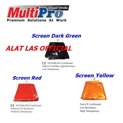 Jual Welding Screen Multipro Size 1.74 Meter x 1.74 Meter x 0.4mm ...