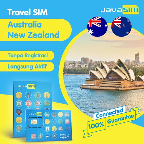 Promo Sim Card Australia New Zealand 15 Hari - 2GB - Jakarta Timur ...