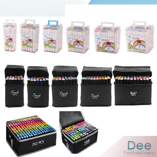 Jual Touch Art Marker double headed marker set Multi Color - 262 Color ...