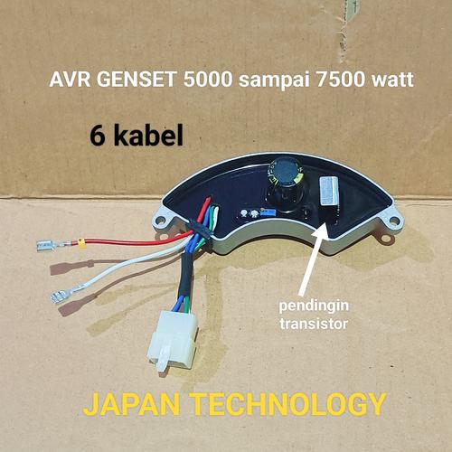 Jual AVR genset ET6500 5000 6000 7000 Watt - sabit alumunium 1 phase ...