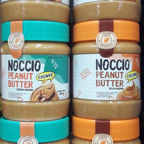 Jual Selai Kacang Creamy Noccio / Peanut Butter Creamy Noccio - 340 ...