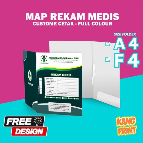 Promo Cetak Map Rekam Medis Pasien Rumah Sakit Puskesmas Klinik ...