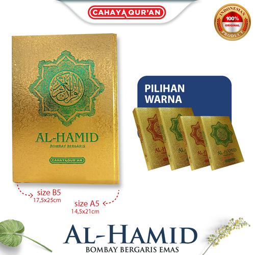 Jual Al Quran Emas Al Hamid Bombay Bergaris Ukuran A5 Cahaya Quran - Hijau - Kota Bandung ...