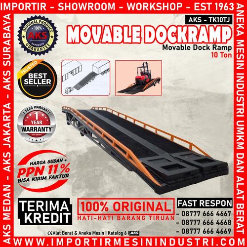 Jual Portable Loading Dock - Movable Dock Ramp 10 Ton 1.6 m - TK10TJ ...