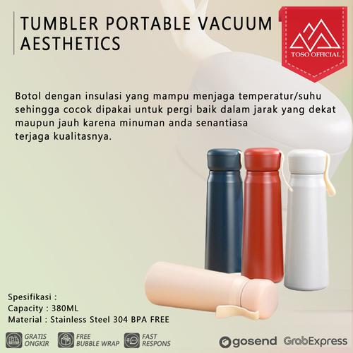 Jual BOTOL TERMOS AIR MINUM THERMOS VACUUM SUS 304 TUMBLER PORTABLE ...