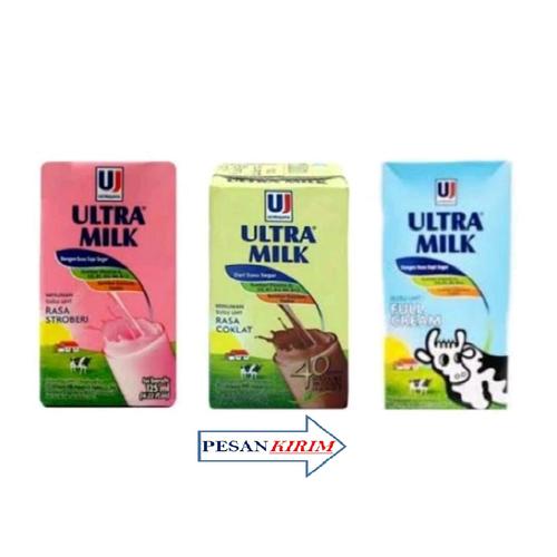 Jual Ultra Milk 125 ml (1 Karton isi 40 pcs) - Fullcream - Jakarta ...
