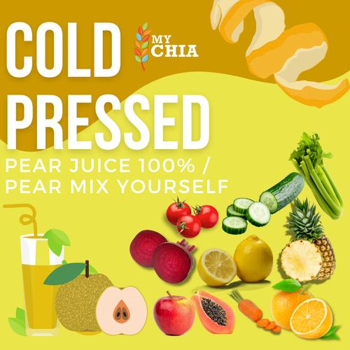Jual Pear Juice 250ml Jus Pir 100% RAW Pure Murni Cold Pressed - Murni ...