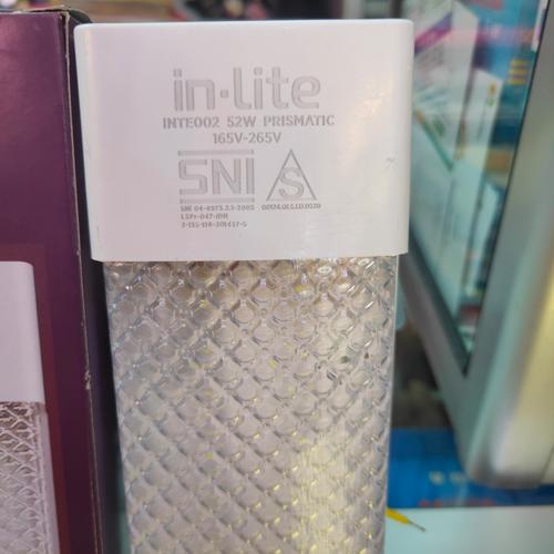 Jual lampu TL kotak prismatic 52 Watt putih inlite ( harga promo ...