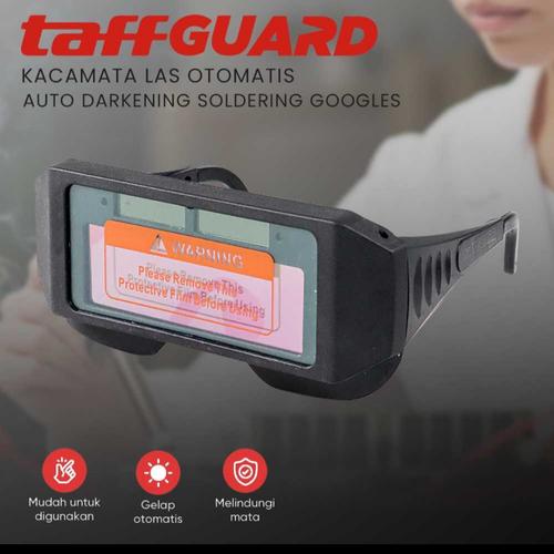 Jual kaca mata las otomatis/welding glass/auto dark welding glass/kaca ...