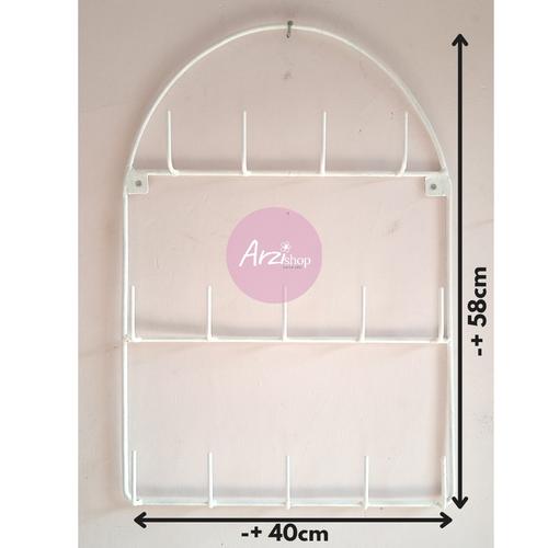 Jual Rak Gelas dinding/Rak Gelas Gantung/Rak Gelas Besi/Gantungan Gelas - Hitam - Jakarta Barat ...