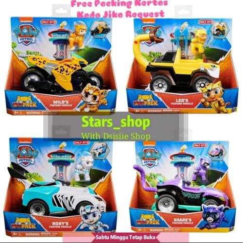 Jual Paw Patrol Cat Pack Shade's Wild's Rory's Leo's feature vehicle ...