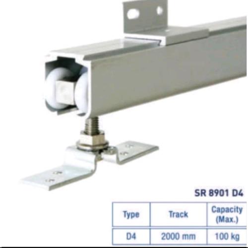 Jual Rel Sliding Track Dekson Pintu Geser Aluminium Kayu 200 Cm D4 ...