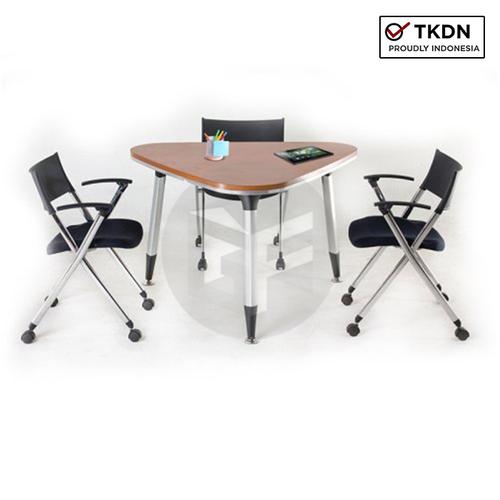 Promo Meja Meeting Segitiga Meja Kerja Kantor Meja Rapat Kantor Aditech ...