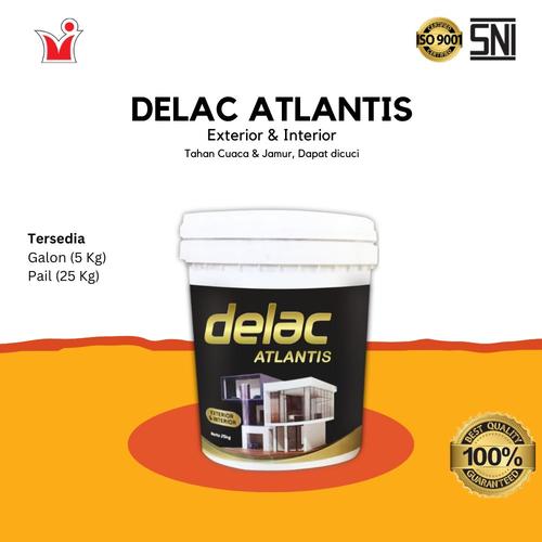 Jual Delac Atlantis - Cat Tembok Emulsion Bermutu Tinggi - Galon (5 Kg ...