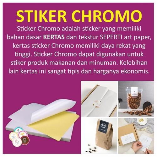 Jual Cetak Sticker Chromo A3 + Kiss Cut - Kota Yogyakarta - Prima Print ...