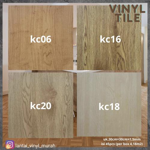 Jual vinyl lantai tile palazzo motif kayu dan marmer - Jakarta Timur ...