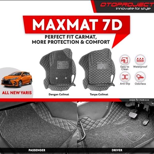 Jual Karpet MAXMAT 7D Toyota All New Yaris Original Otoproject - Brown ...