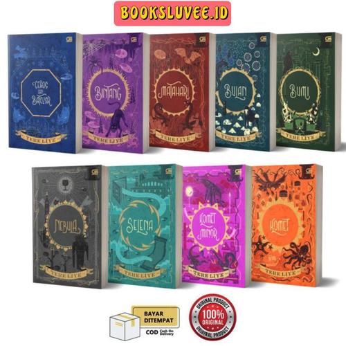 Jual BUKU NOVEL TERE LIYE SERIAL BUMI BULAN MATAHARI BINTANG CEROZ DAN ...
