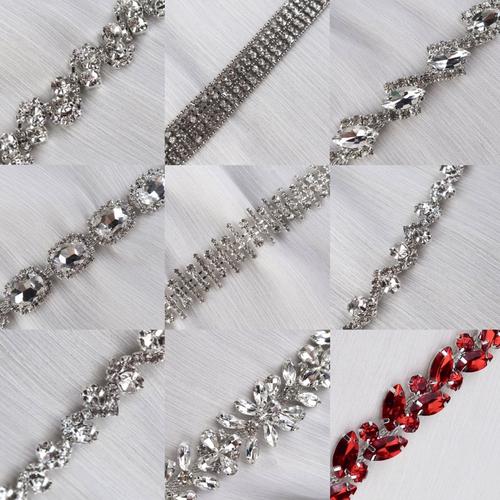 Promo payet Rangkai Mewah Swarovski Kristal Rhinestone Belt Bridal Mix ...