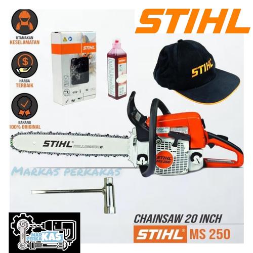 Jual STIHL CHAINSAW MS 250 SENSO / Gergaji Kayu 20 inch / 50CM ...
