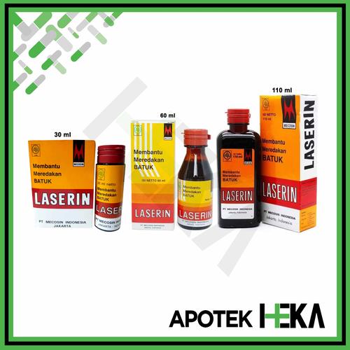 Jual Laserin Sirup Obat Batuk - Meredakan Batuk dan Tenggorokan - Kota ...