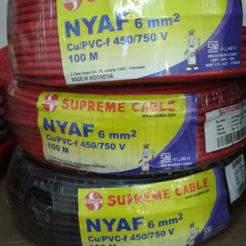 Jual Kabel Supreme NYAF 6 100 Meter - Biru - Kota Bandung - LENTERA ...
