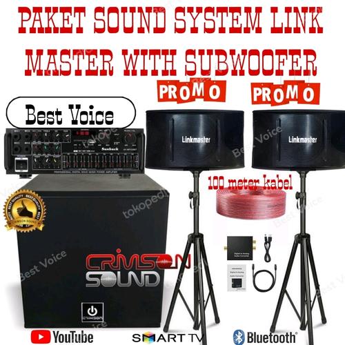 Jual Paket sound system outdoor dan indoor paket sound komplit karaoke ...