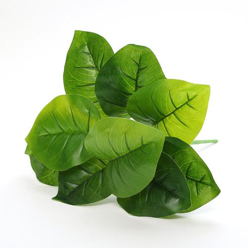 Promo 9 Cabang Daun radish Bunga Artificial Dekorasi Hias - Kota ...