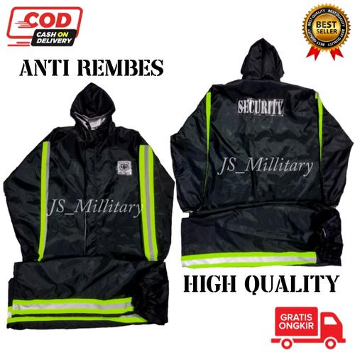 Jual Jas Hujan Setelan Security Bahan Taslan WP Terbaru - Stabilo Tri M ...