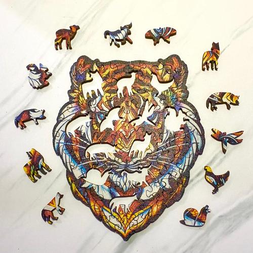 Jual Wooden Puzzle Hewan Jigsaw Puzle Unik - Kuda, L-A3 - Jakarta Barat ...