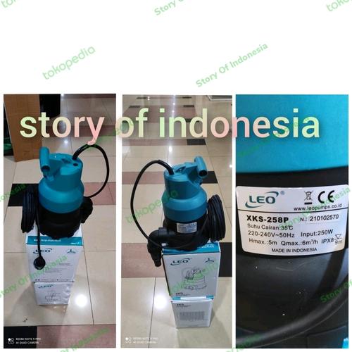 Jual Mesin Pompa Celup Non Otomatis Sedot Kolam Air Banjir LEO 250 w ...