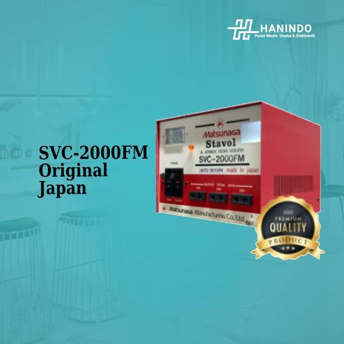 Jual Stabilizer 2000 Watt Stavol Matsunaga SVC-2000FM Original Japan ...