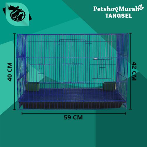 Jual Kandang Hewan Kelinci Besi lipat premium Rabbit Cage - 47X31X32 ...