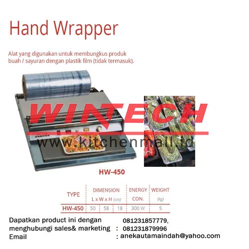 Jual GETRA HW-450 Mesin Pembungkus Plastik - Hand Wrapping - Jakarta ...