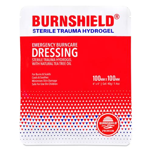Jual Burnshield Dressing Sterile Trauma Hydogel 100mm x 100mm (4″x4 ...