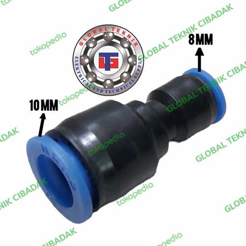 Jual BPG 10-8 MM FITTING ANGIN SAMBUNGAN KOMBINASI LURUS 10MM X 8MM ...