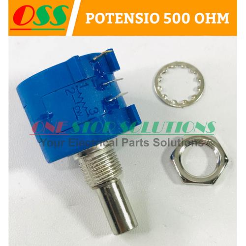 Jual POTENSIO 500 OHM BOURNS MEXICO MULTITURN - Jakarta Barat - OneStop ...