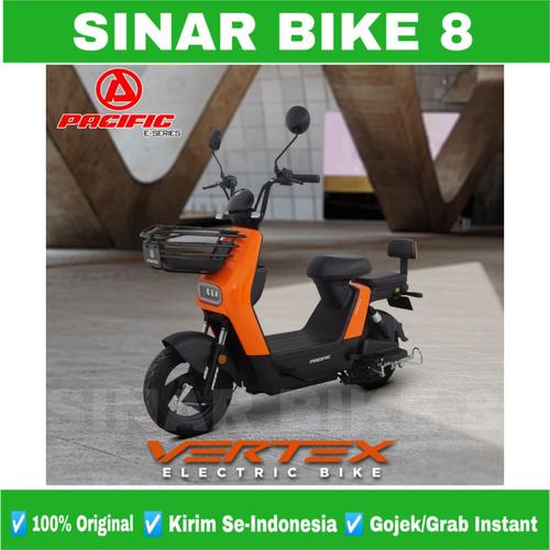 Jual Sepeda Listrik PACIFIC VERTEX Electric E Bike 650 Watt - Earth ...