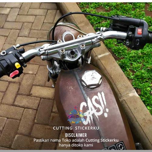 Jual Cutting Stiker Gas Poll Variasi Motor Mobil Sticker Timbul Keren ...