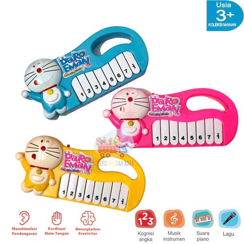Jual Piano mini karakter doraemon mainan musik edukasi anak st 25 ...