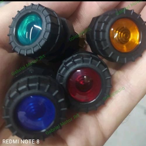 Jual pilot lamp / lampu control carshow taiwan 12/24volt - Orange ...