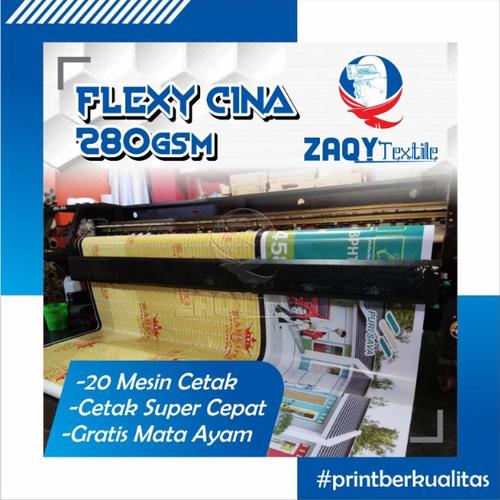 Jual backdrop Spanduk Flexy China 280gsm per 1/2 meter persegi (50x100cm) - Finishing/Lem - Kota ...