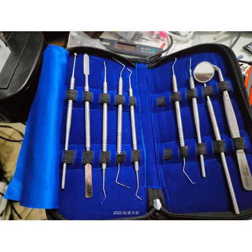 Jual Dental Instrument Set/instrument kit 1 set isi `10 tools - Kota ...