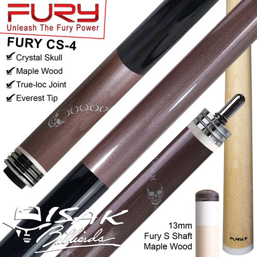 Jual Fury CS-04 Crystal Skull USA Series - Billiard Cue Stick - Stik ...