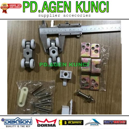 Jual roda sliding rel pintu geser asli dari rel roda husky 100kg all ...