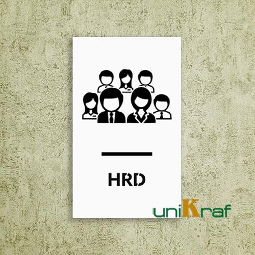 Jual Papan Sign Akrilik Kantor Personalia HRD - Acrylic Office Room ...