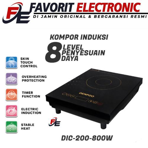 Jual Denpoo Kompor Induksi DIC Low Watt 200-800 /200-1000 / 200-1200 ...