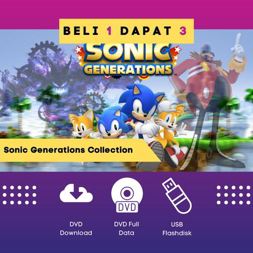 Jual Sonic Generations Collection | Game PC Original - DVD-DL 9GB - Jakarta Timur - OneLine Game ...