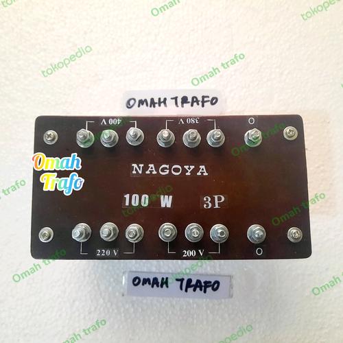 Jual trafo step up dan down 3 phase 100 watt 0 380v 400v / 0 200v 220v auto - Jakarta Barat ...