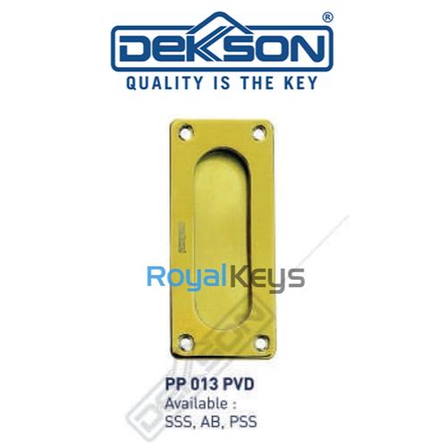 Jual Pull Plate Dekson Dekkson PP 013 PVD Emas Handle Sliding Tanam ...
